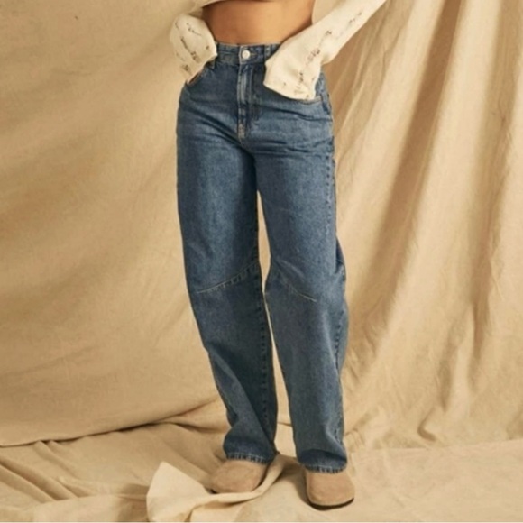 Urban Outfitters | Jeans | Uo Bdg Logan Jeans Cinch Back Wide Leg ...